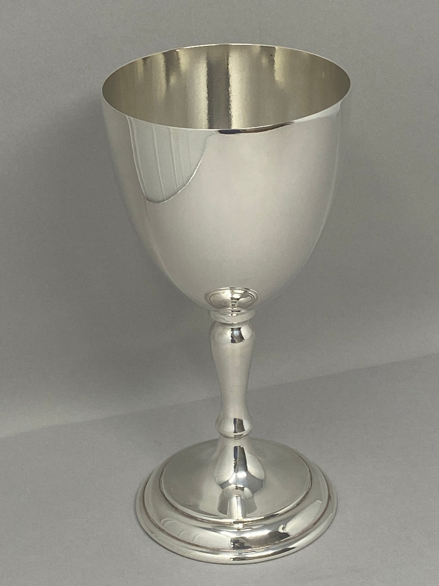 Antique Silver Plated Large Goblet – Ellis Richards Silverware