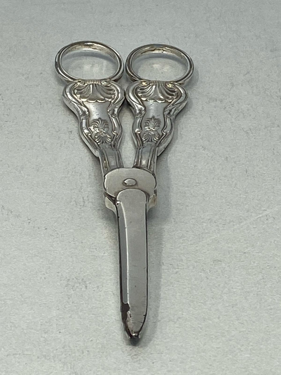 Antique Victorian Silver Plated Grape Scissors – Ellis Richards Silverware